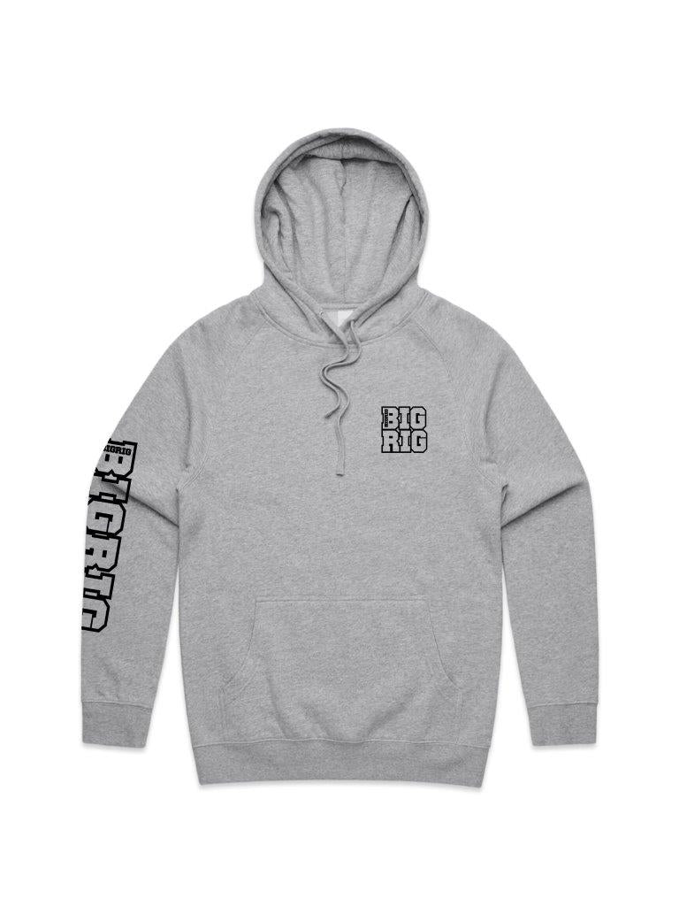 BIGRIG "OG" Hoodie - Unisex - Grey Marle – BIGRIG Clothing
