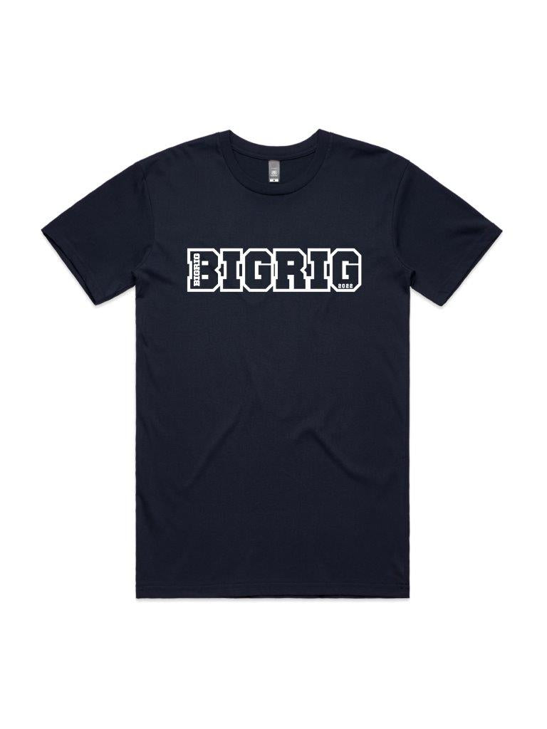BIGRIG Staple TShirt - The OG - Navy | Premium Quality | Essential ...